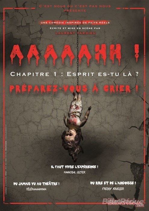 Divadlo - AAAAAAHH ! - Marseille - Billetterie Webgazelle