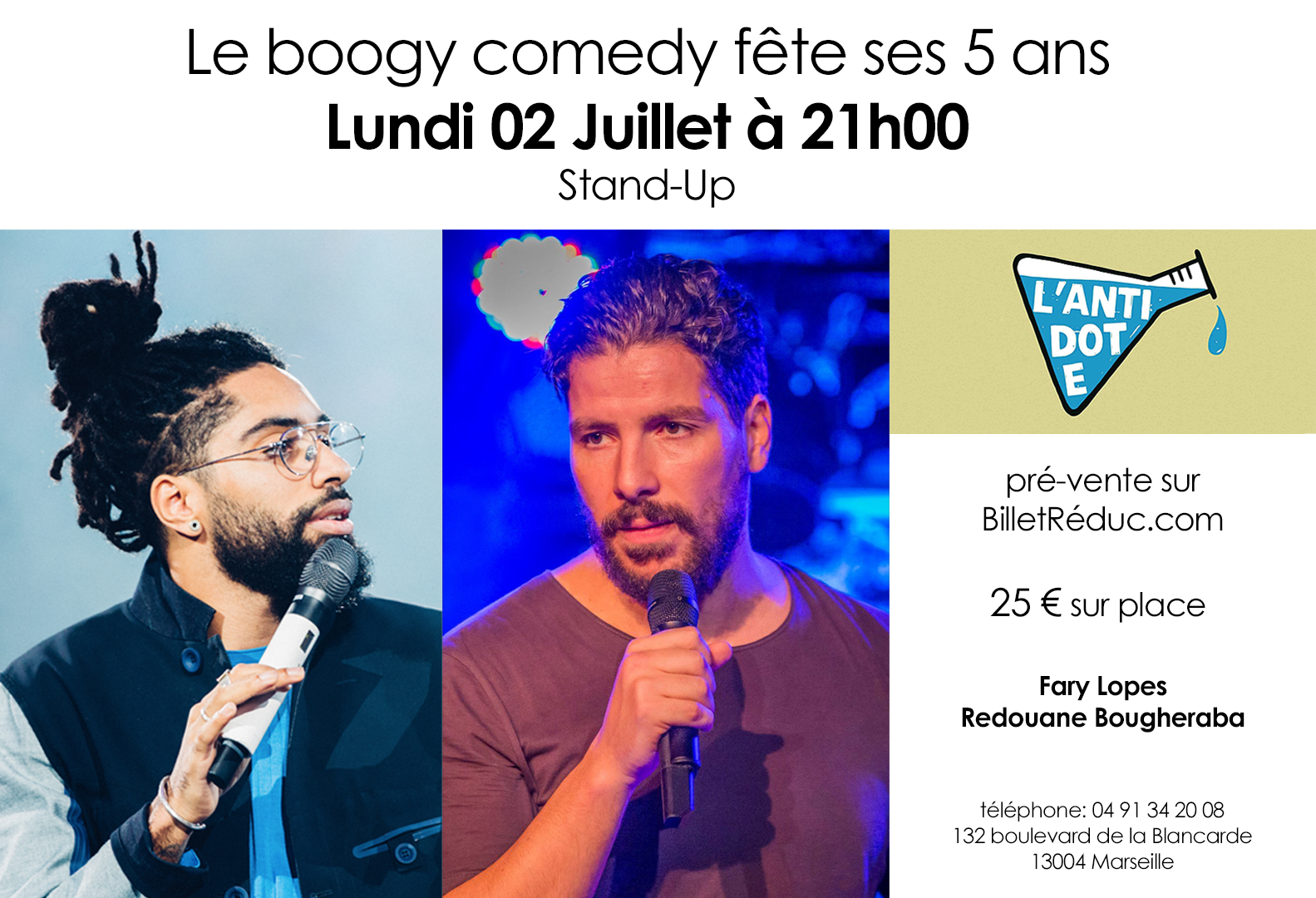 Théàtre Antidote - FARY LOPES et REDOUANE BOUGHERABA - Marseille ...