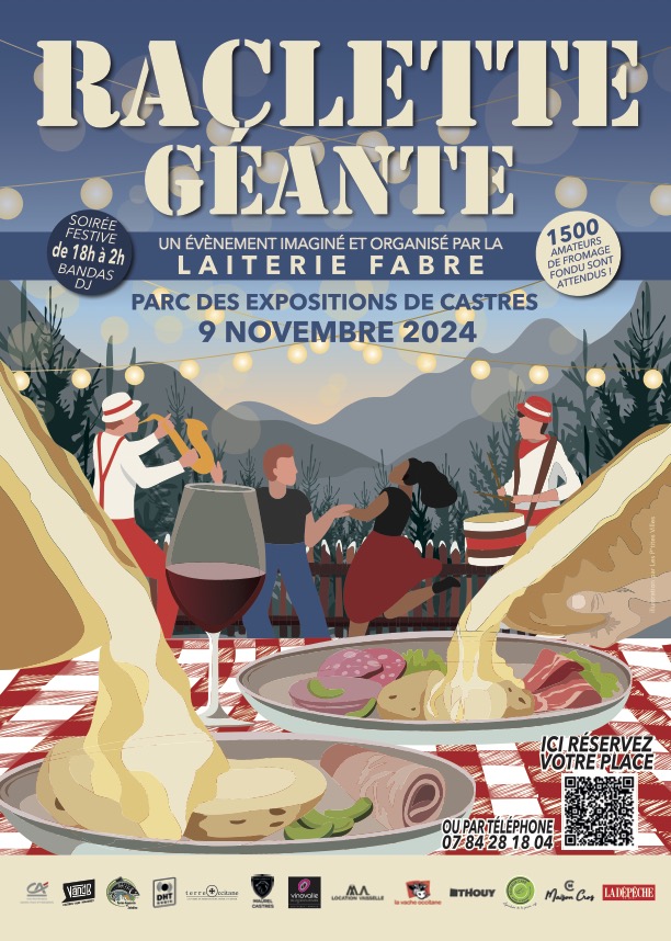 Laiterie FABRE - RACLETTE GÉANTE LAITERIE FABRE - Castres - Billetterie ...